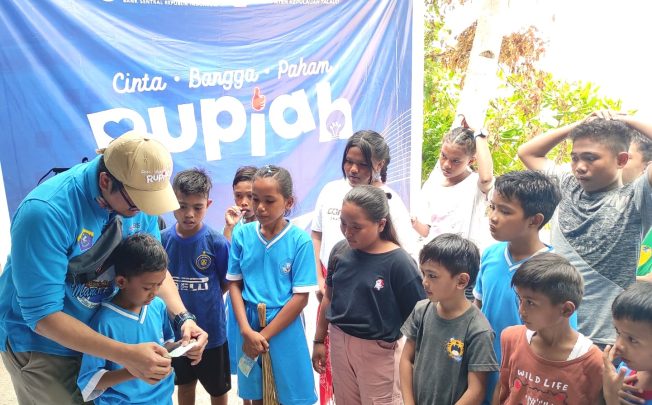Pelajar di Pulau Intata Antusias Menerima Edukasi CBP Bank Indonesia ...